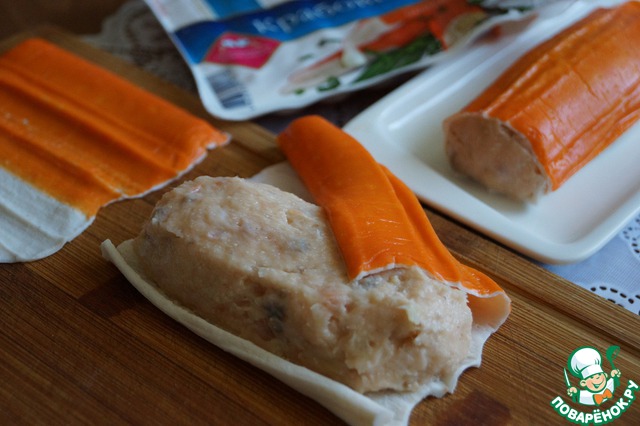 Рыбные колбаски – кулинарный рецепт