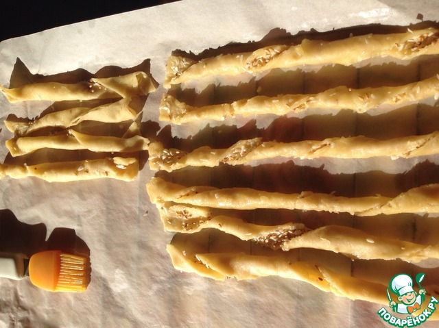 Хрустящие палочки с начинкой – кулинарный рецепт