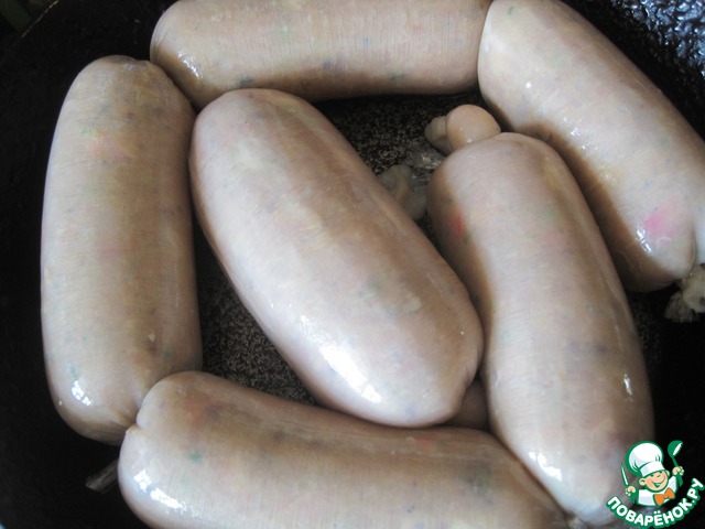 Рыбные колбаски – кулинарный рецепт