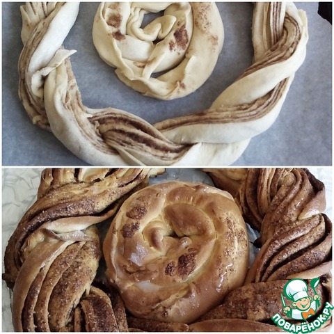 Булочки "Синнабон" по-эстонски – кулинарный рецепт