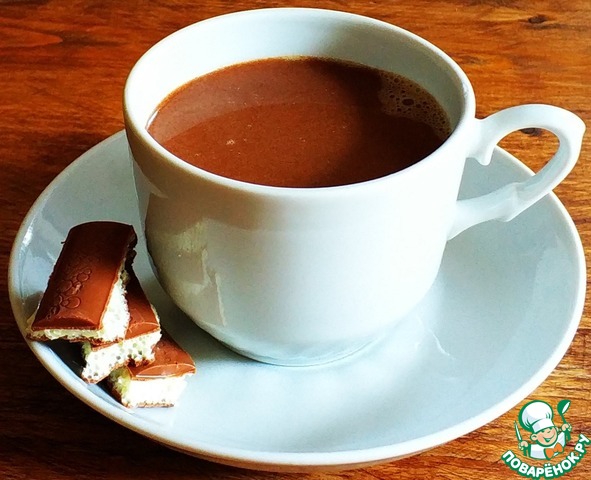 Кофе "Черное и белое" – кулинарный рецепт