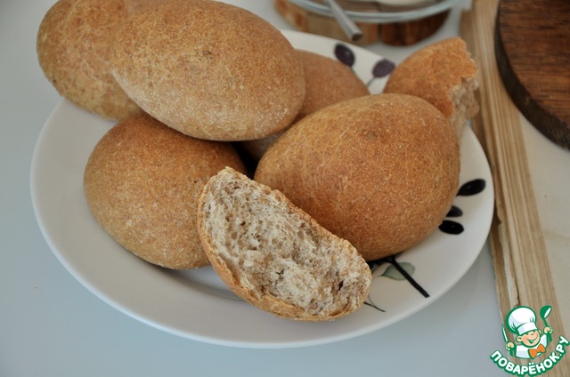 Булочки и хлеб с отрубями – кулинарный рецепт