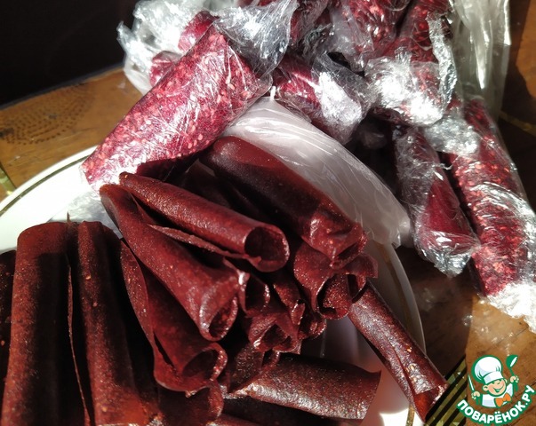 Натуральная пастила из клубники – кулинарный рецепт