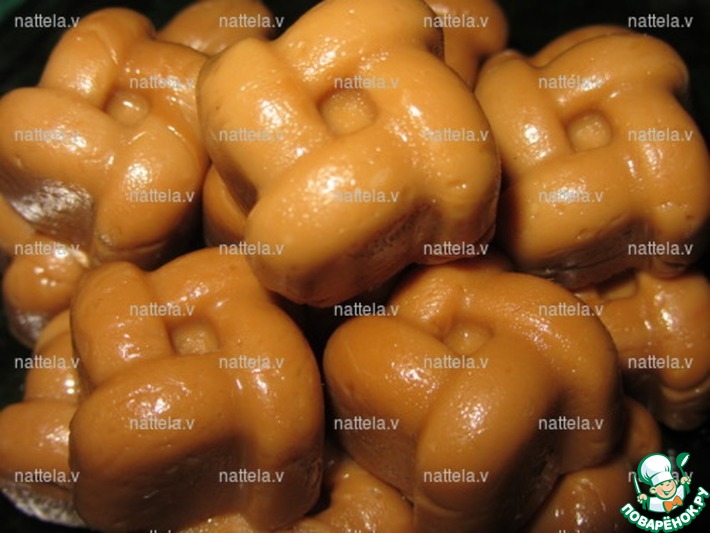 Ириски на сметане по-домашнему – кулинарный рецепт