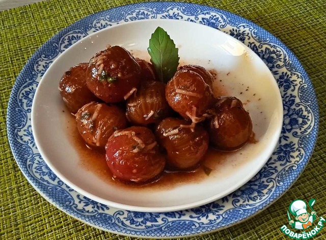 Маринованные помидоры черри за 10 минут – кулинарный рецепт