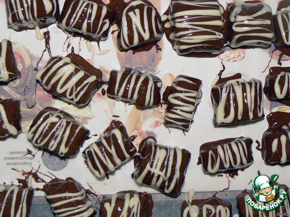 Шоколадные конфеты с мятой – кулинарный рецепт