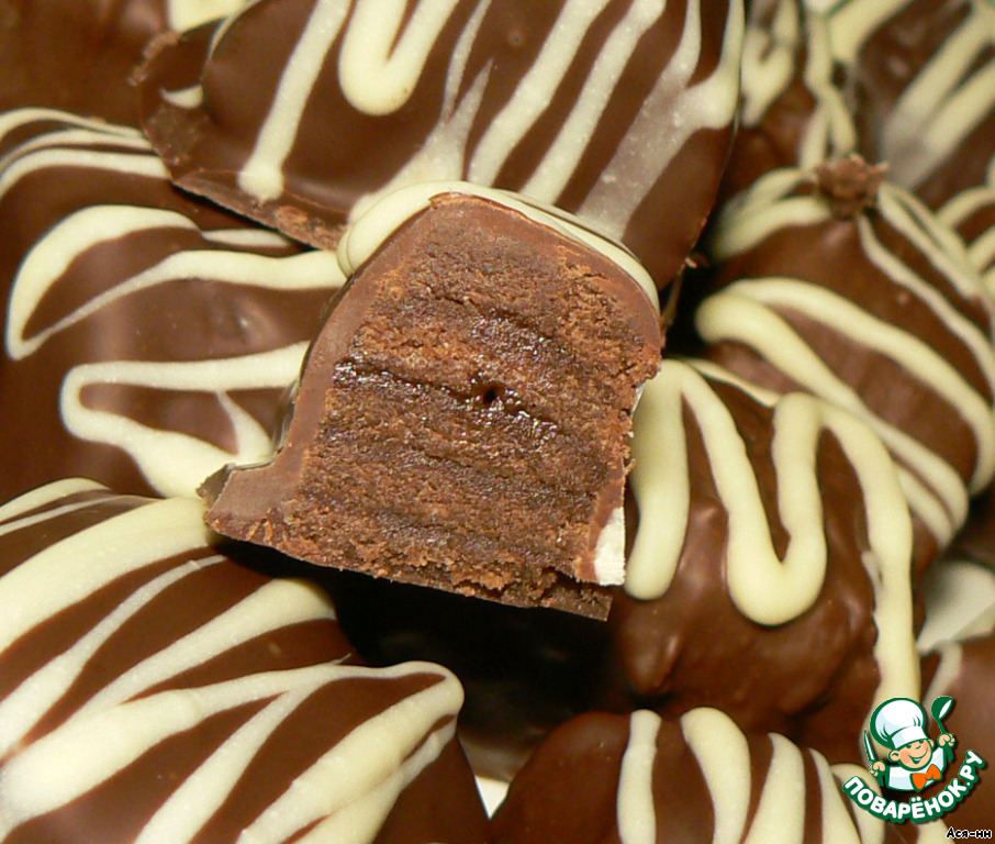 Шоколадные конфеты с мятой – кулинарный рецепт